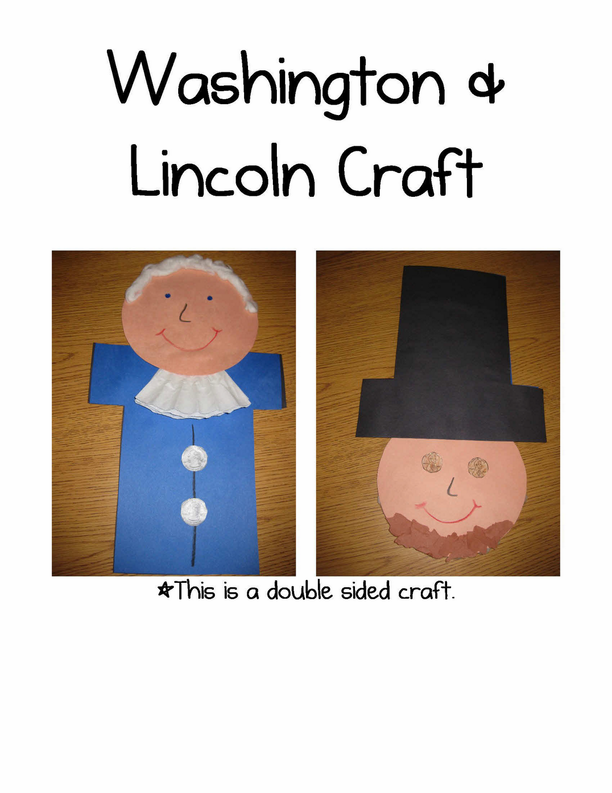 George Washington Hat Craft