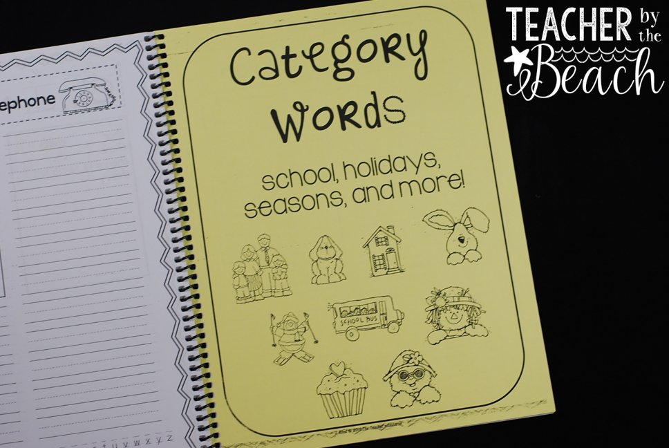 Spelling Journals - a Classroom Life Saver - Teacher by the Beach