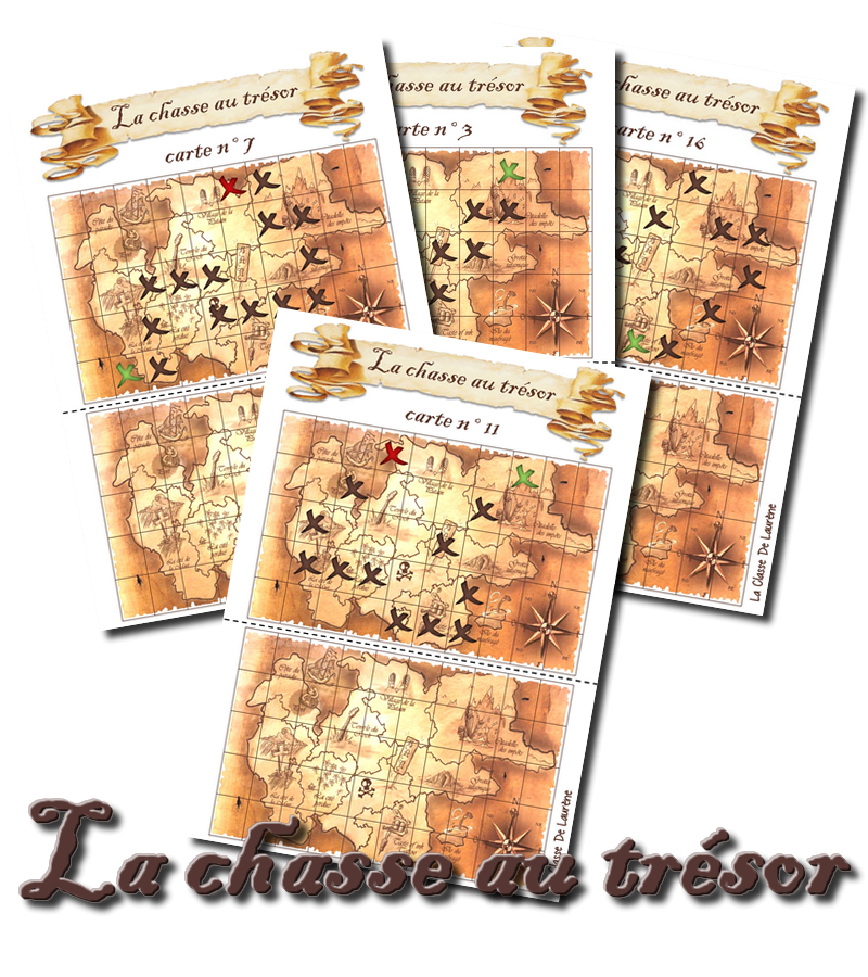 La maternelle de Laurène: La chasse au trésor