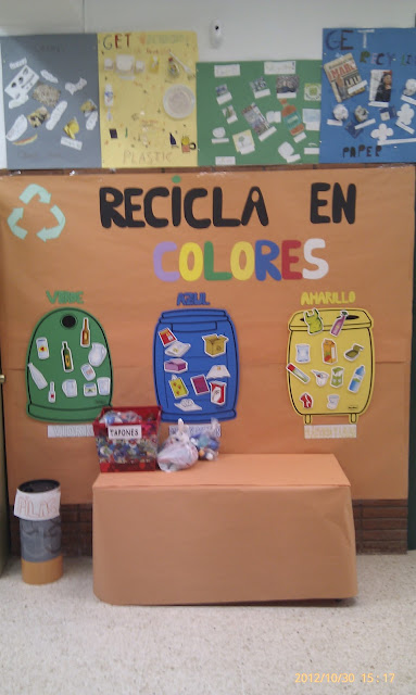C.E.I.P. de Almendricos: Rincón del reciclaje