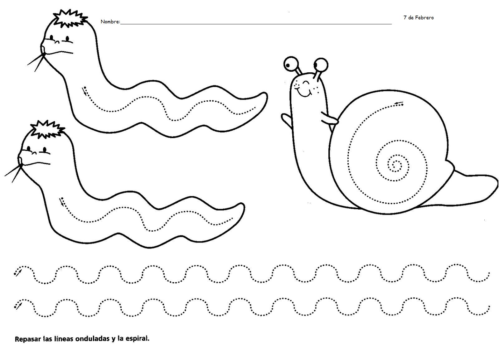 Trazos preescolar - Imagui