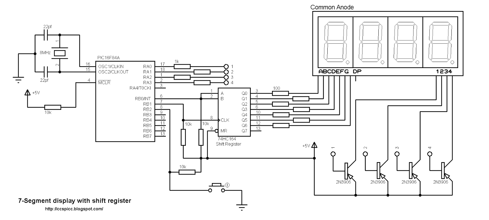 Secreto Disfraces Retirado pic16f84a display 7 segmentos Fraude valor Queja