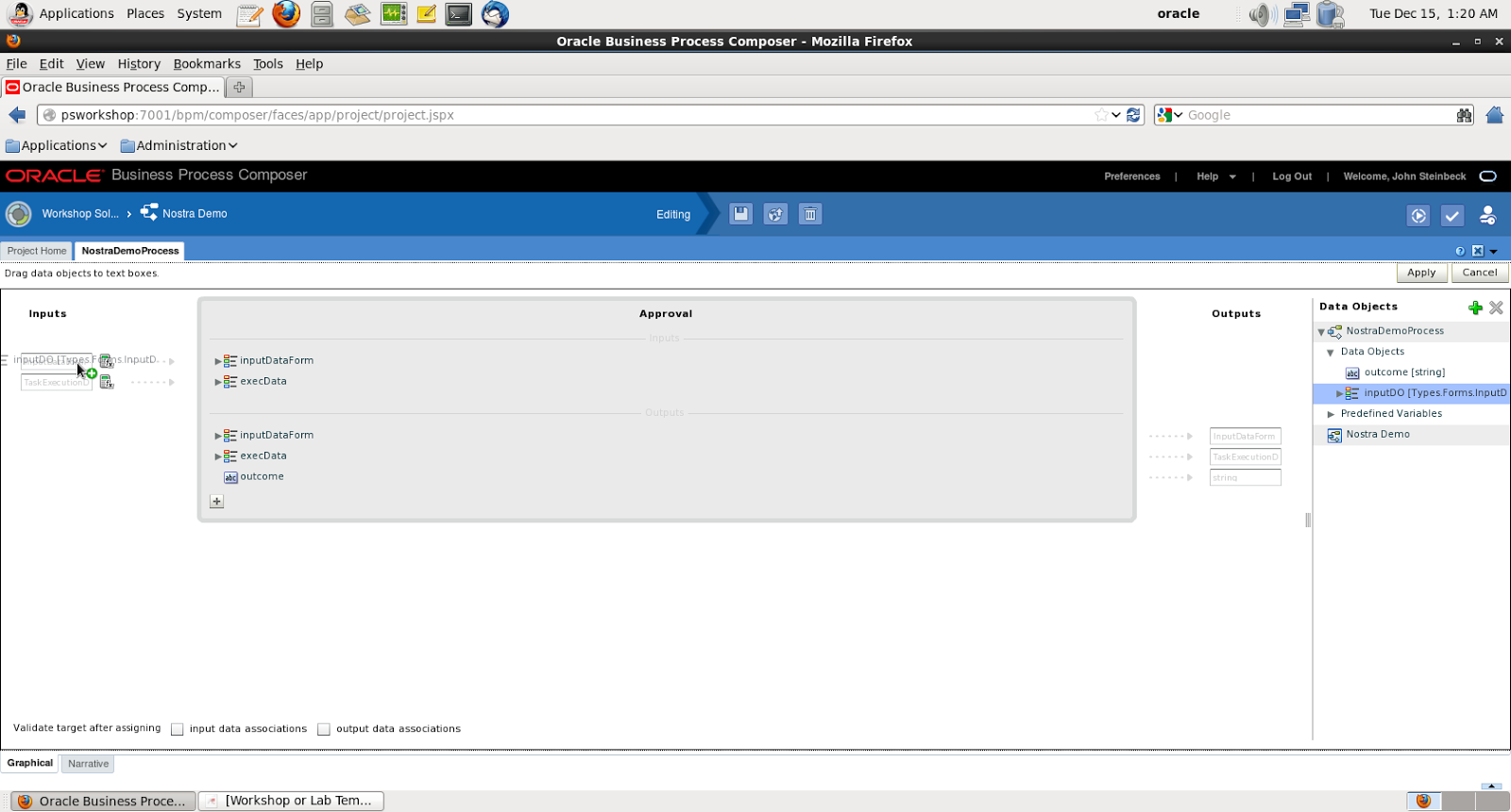 Nostra Technology: Oracle BPM Composer 12c - Create Process, Simulation, Deployment Part 1
