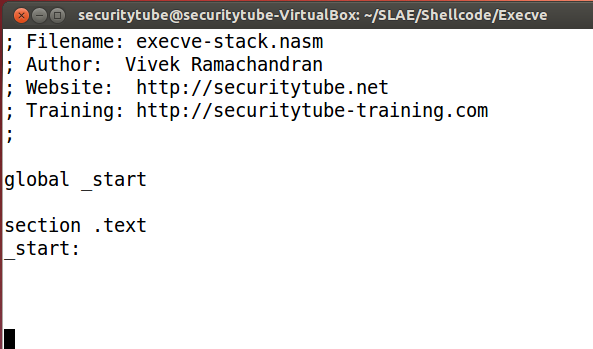 SecurityTube.net Hack of the Day: Demystifying the Execve Shellcode (Stack Method)