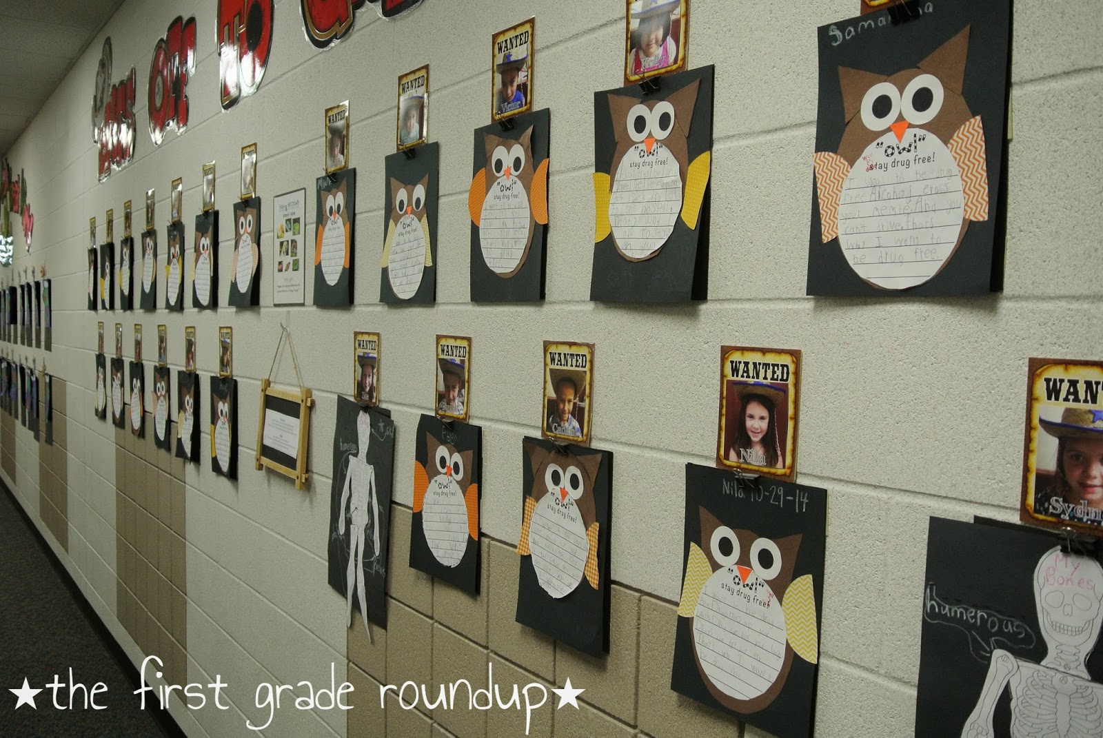 Quick & easy red ribbon week activity & "Owl" stay drug free craft ...
