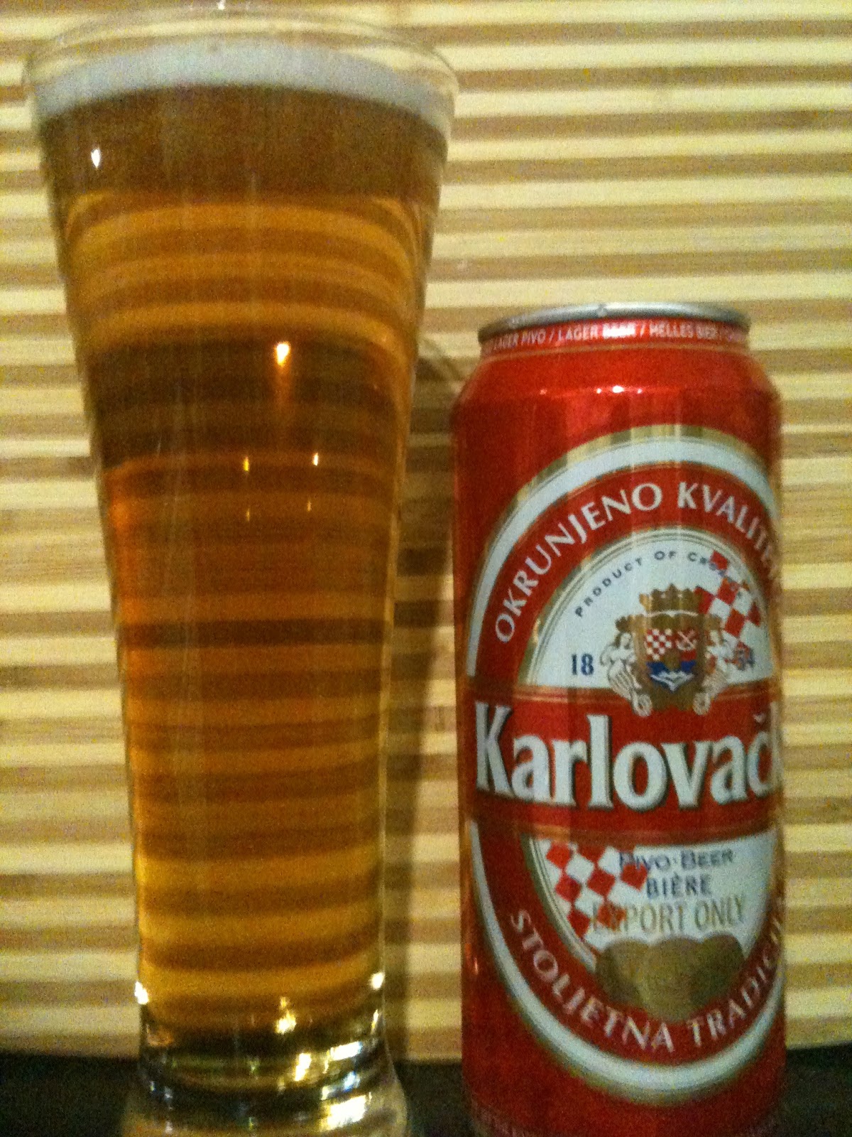 Stout Man in a Bitter World: Karlovačko