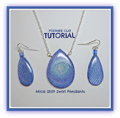 Polymer Clay Tutorial: Mica Shift Swirl Technique | Beadazzle Me Polymer Jewelry Blog