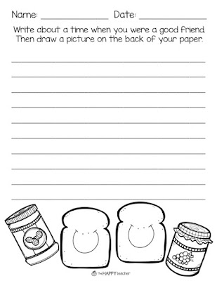 Teaching Friendship with Peanut Butter & Cupcake | TheHappyTeacher