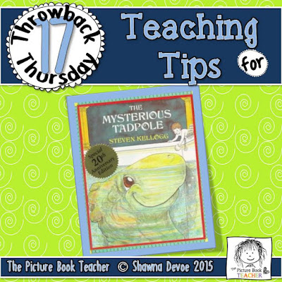 Throwback Thursday - The Mysterious Tadpole | The Picture Book Teacher ...