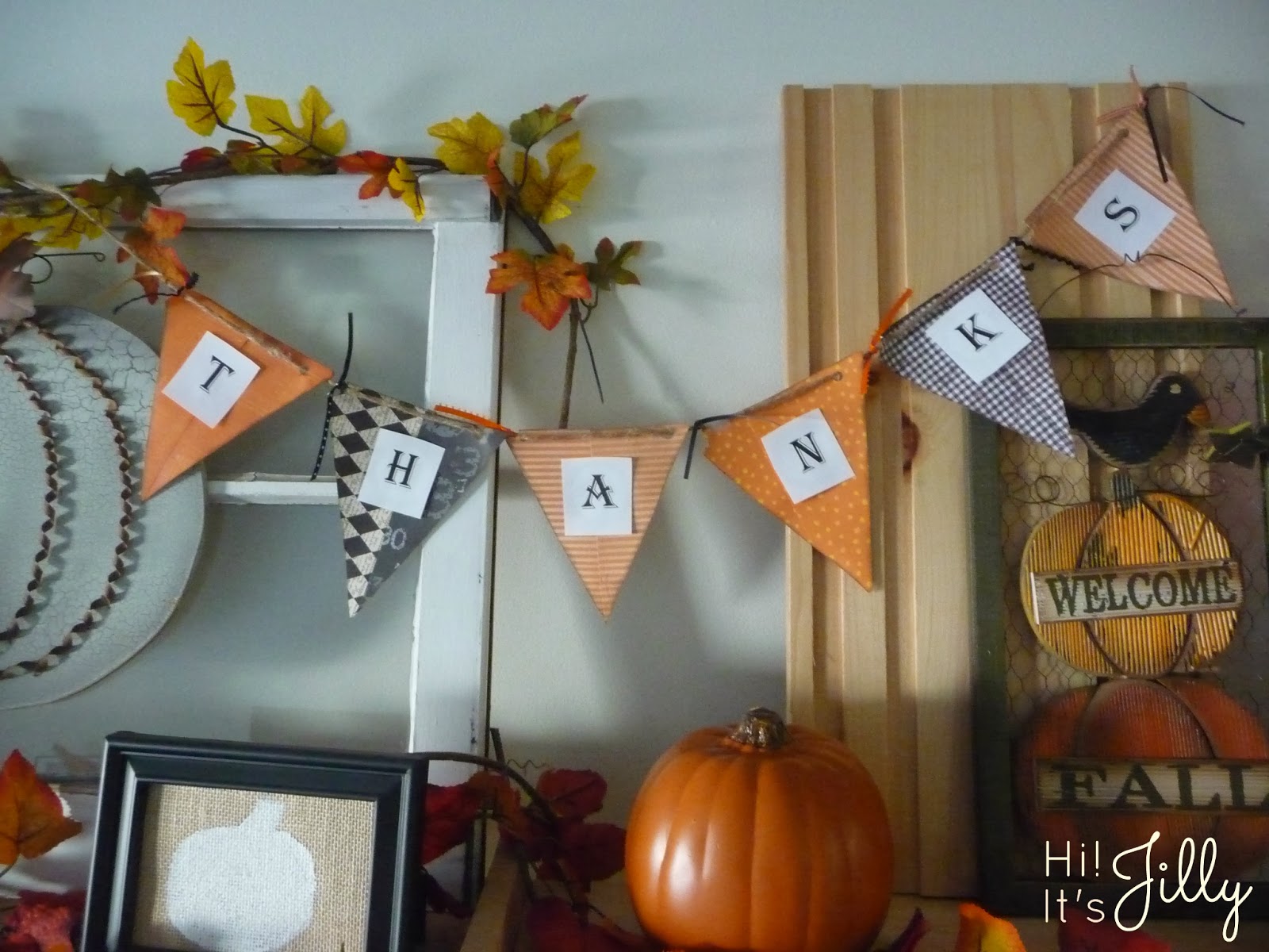 Hi! It's Jilly.: Halloween to Thanksgiving Decor Switch-A-Roo and FREE ...
