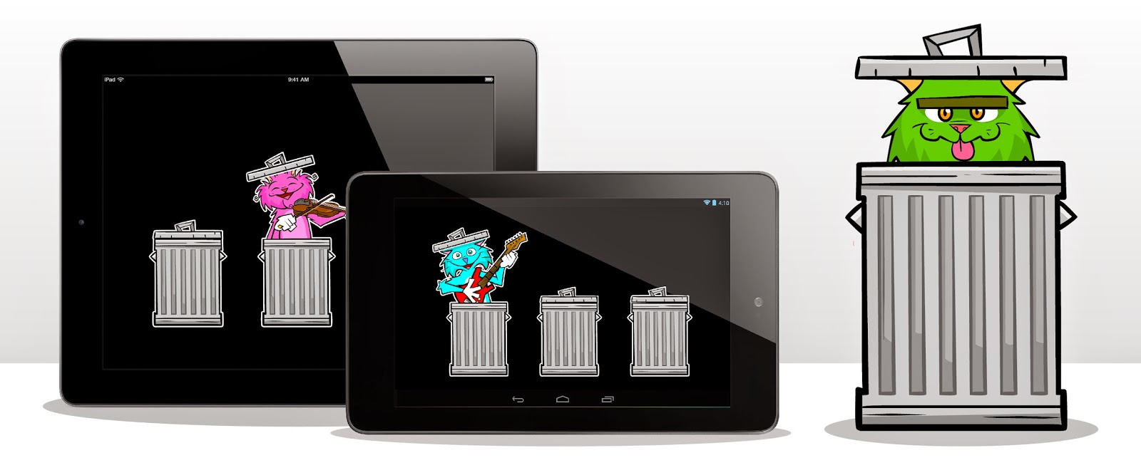 HelpKidzLearn: More Crazy Cats iPad & Android App