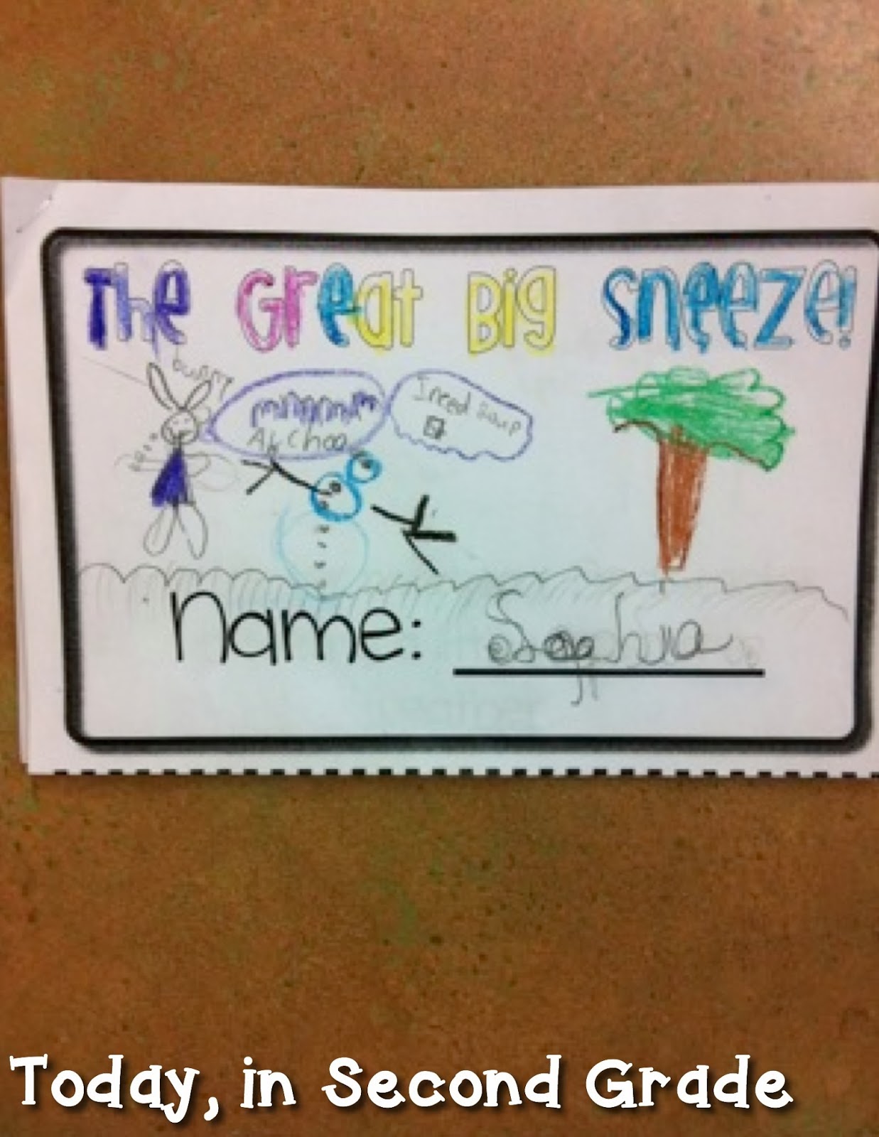 The Great Big Sneeze (Part 2 - The Finished Product) - Today in Second ...