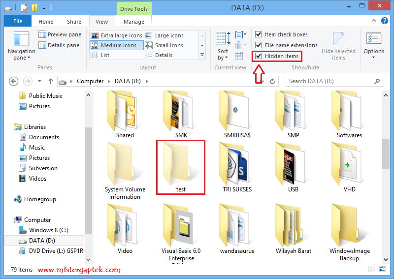 Cara Memunculkan Folder dan File yang Disembunyikan di Windows Explorer
