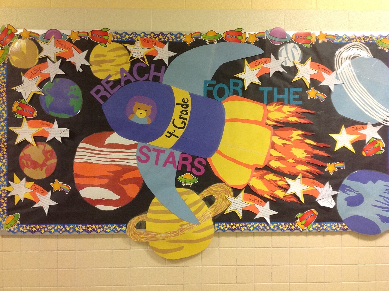 bulletin+board.jpg 1,296×968 pixels | Space theme classroom, Space ...