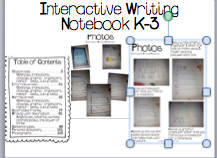 Valerie Miller -CCSS Collaboration: Interactive Writing Notebook