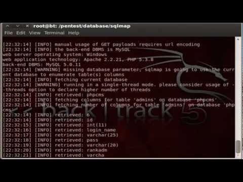 SQL Map Open Source SQL injection t00L. ~ r00t@~SecurityVoid