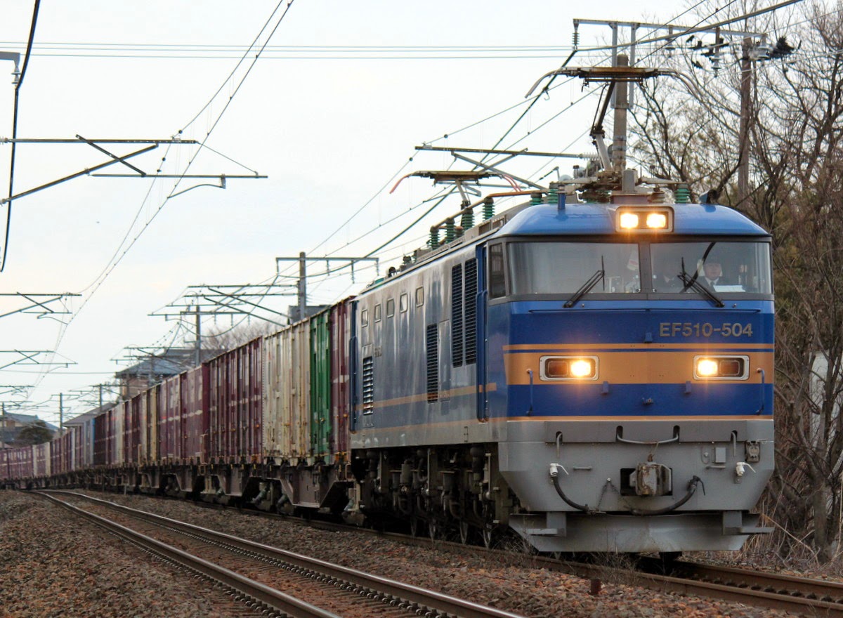 鉄暮らし雑録: EF510-504 3098レ