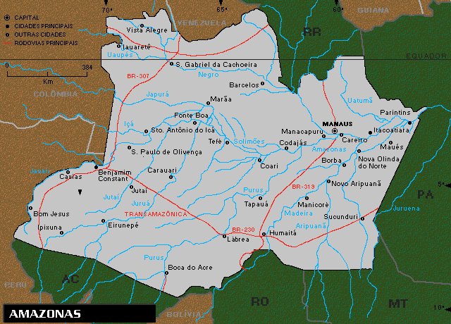 MAPA DO AMAZONAS PARA IMPRIMIR E COLORIR COM SEUS MUNICÍPIOS | coisas pra ver