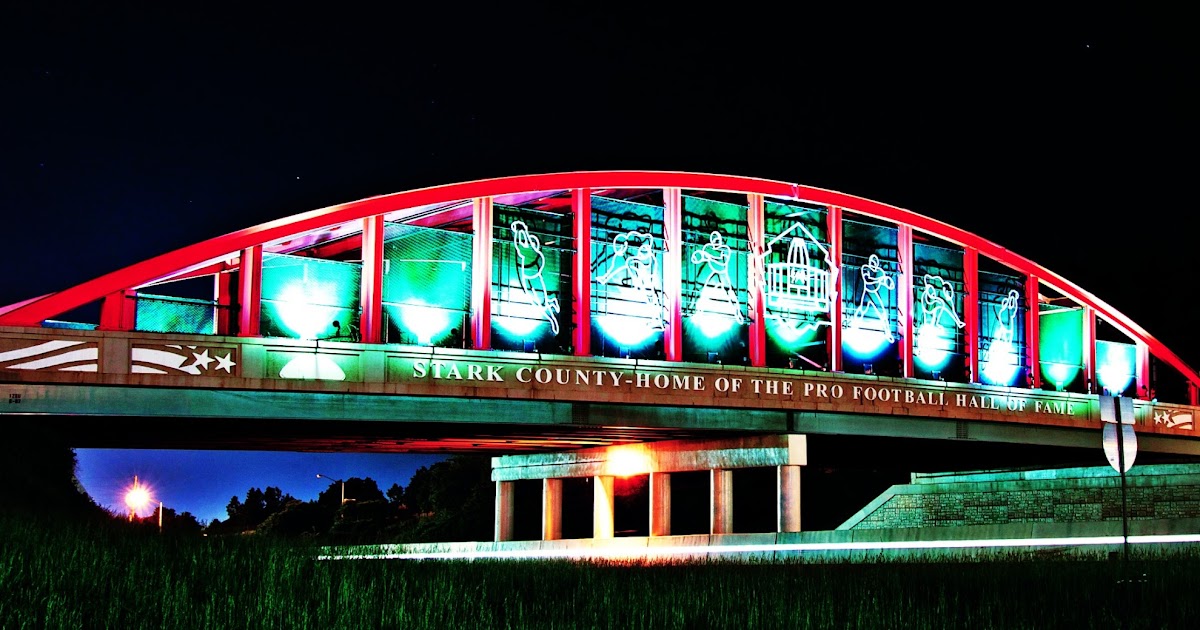 Discovering Stark County Ohio: Pro Football Hall of Fame Bridge ... Discovering Stark County Ohio: Pro Football Hall of Fame Bridge ...