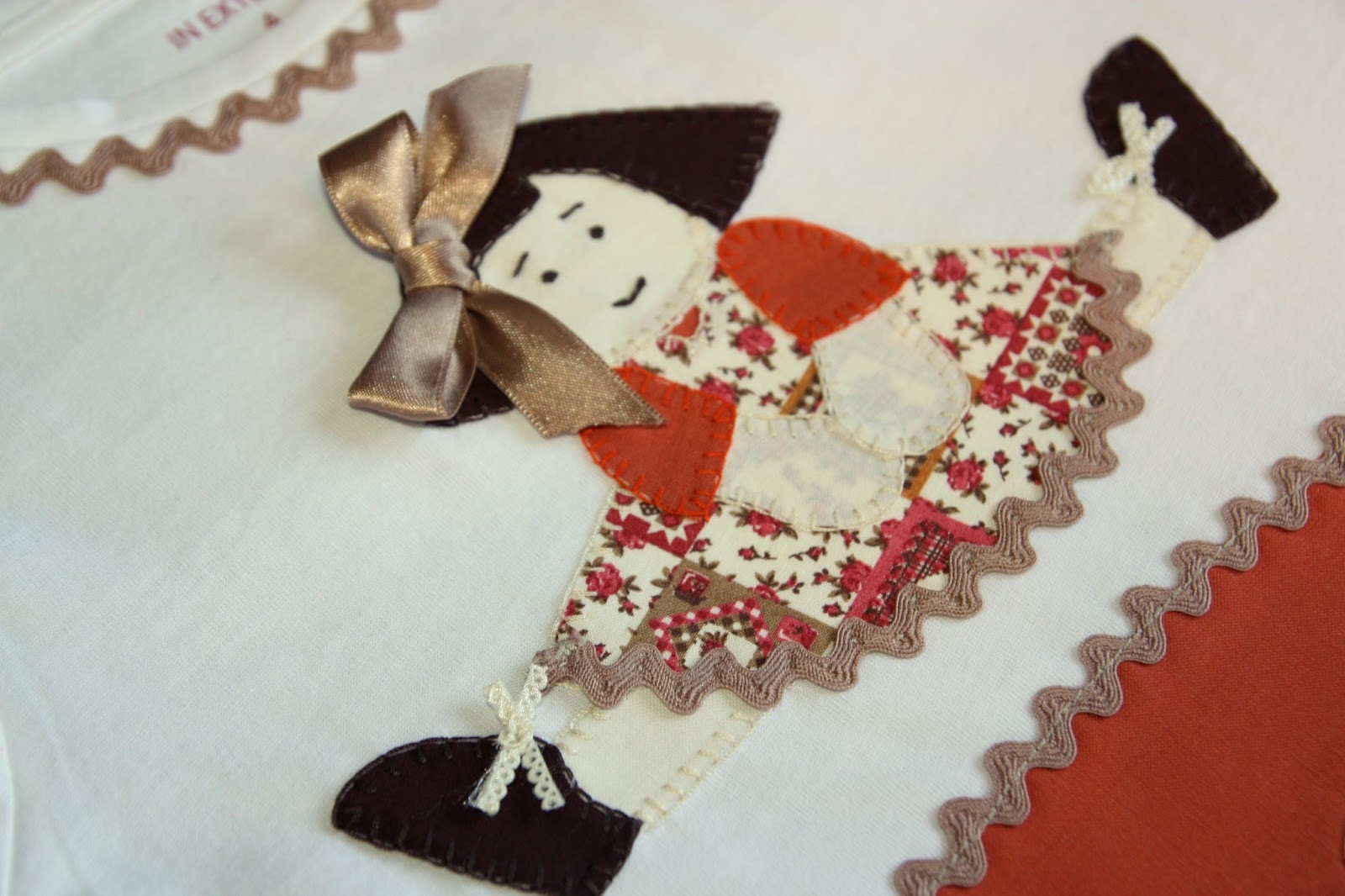 Camisetas patchwork munecas - Imagui