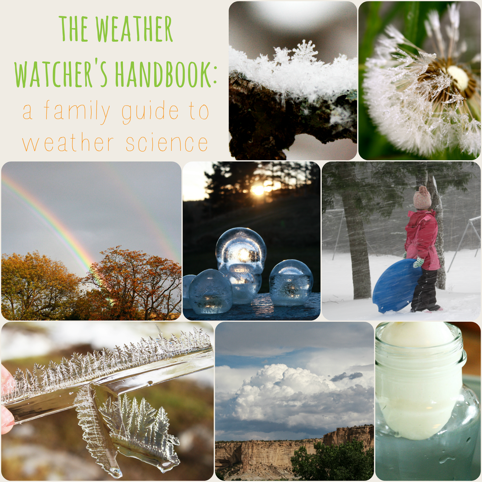 Mothering with Mindfulness : The Weather Watcher's Handbook {Giveaway}