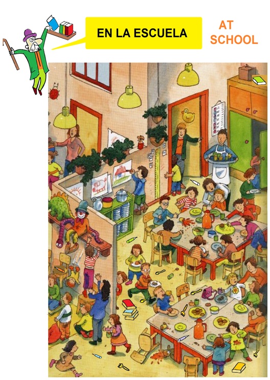 Spanish Test: Spanish Vocabulary Test For Kids (At School)