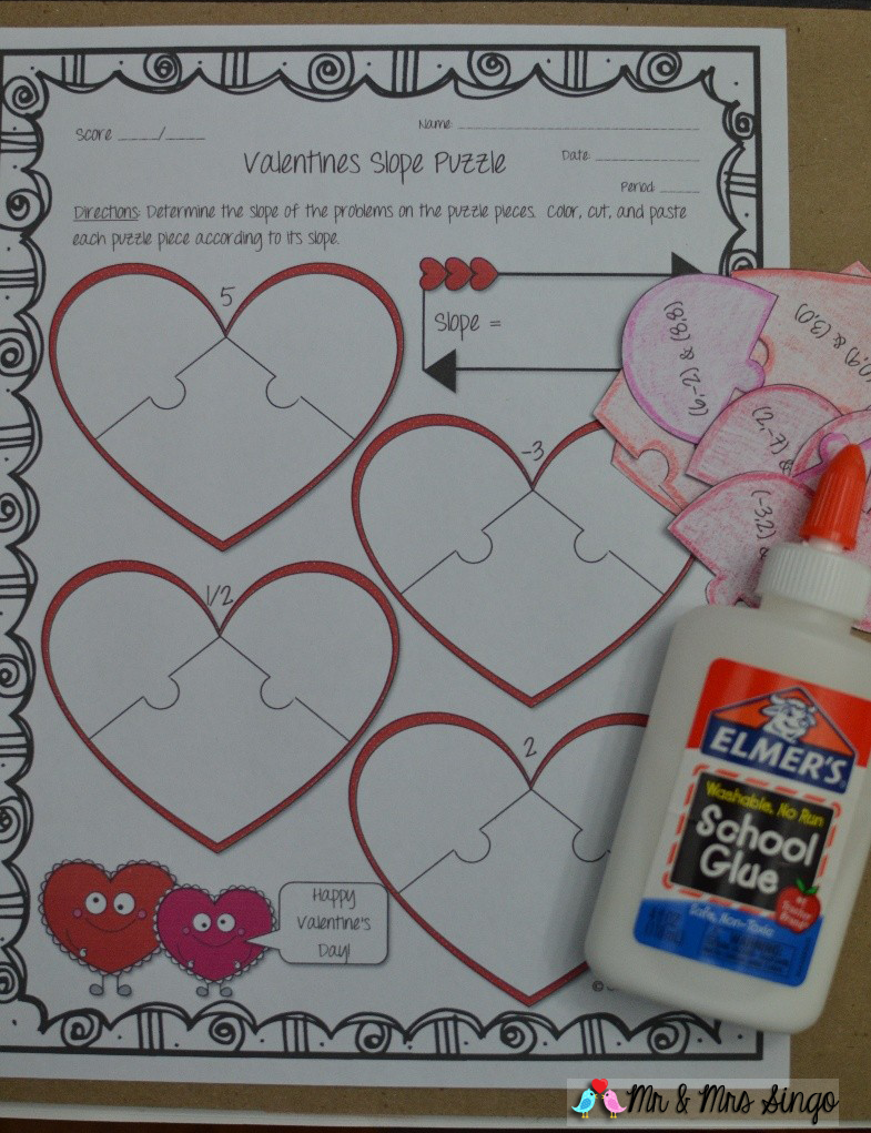 Math in Demand: Valentines Puzzle