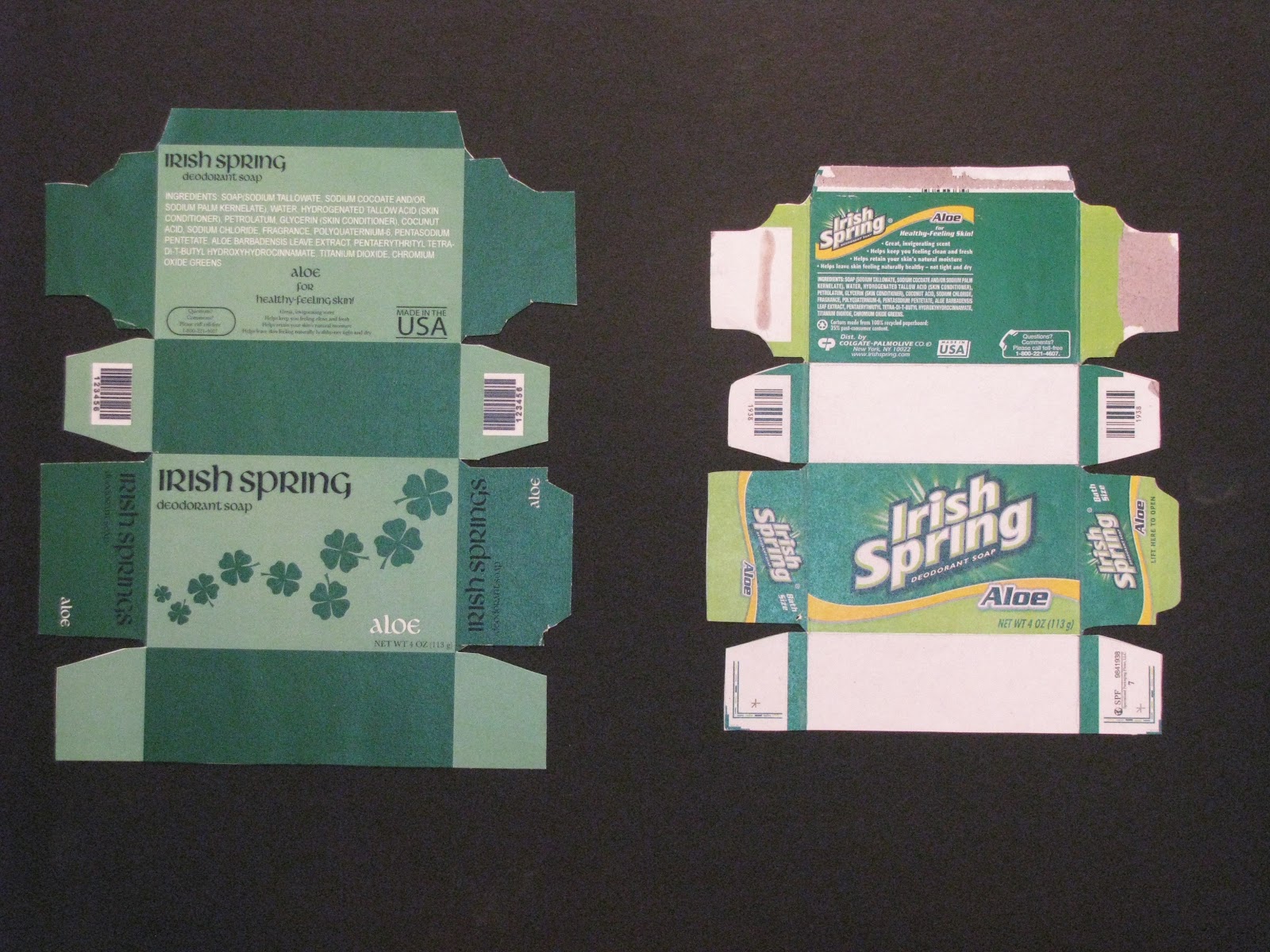 Samantha McLendon Irish Spring Soap Box And Ad Design samantha-mclendon-irish-spring-soap-box-and-ad-design