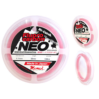 Survive the Elements: Momoi Hi-Catch NEO 20m Pink 100% Hard Fluorocarbon Line
