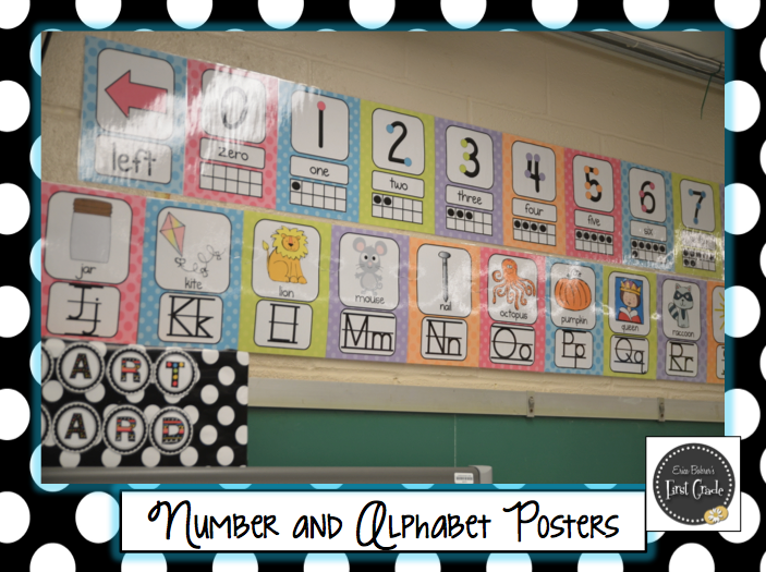 Photos of My First Grade Classroom