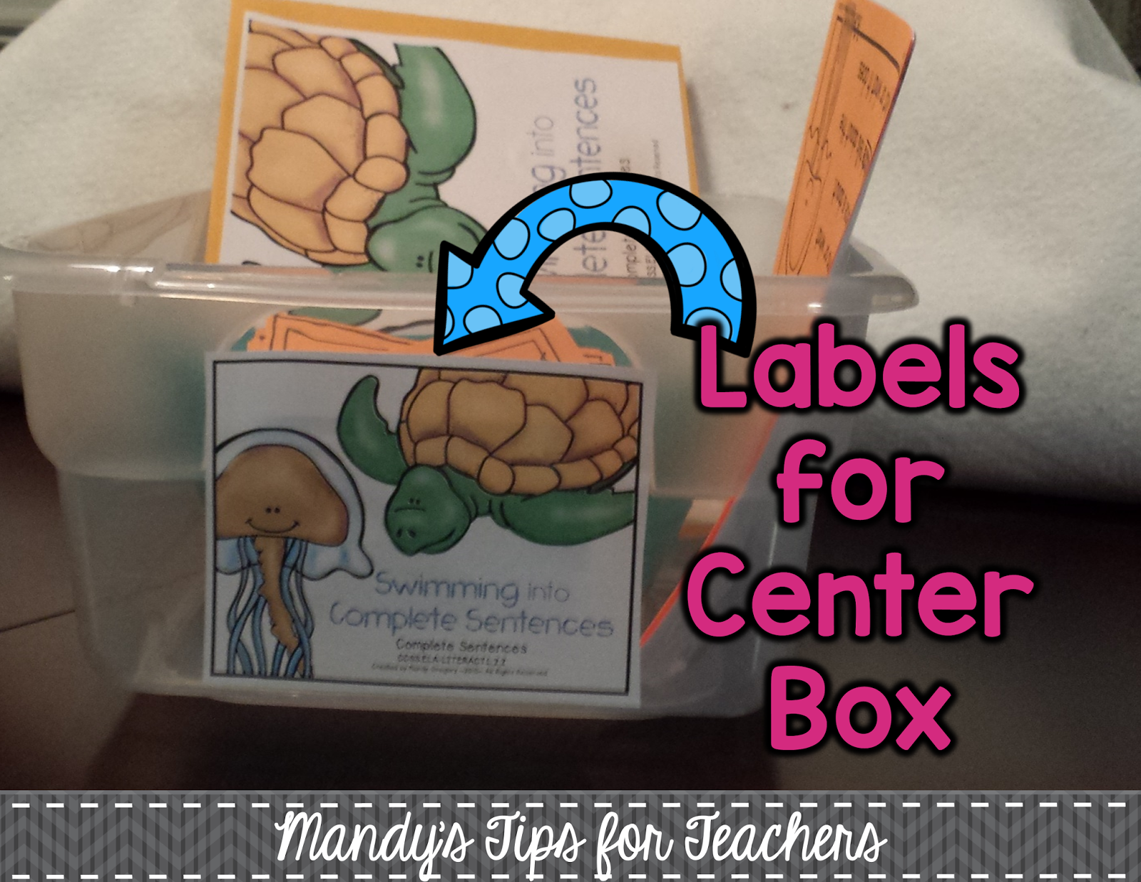 Differentiating ELA Centers the EASY Way - Mandy's Tips for Teachers