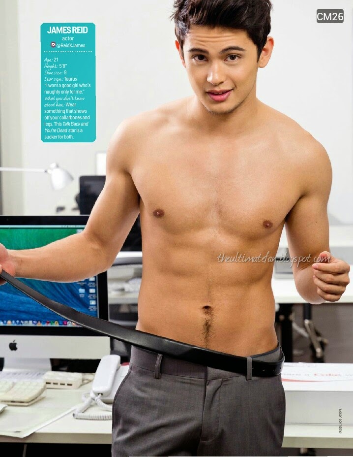 James Reid - Cosmo Centerfolds 2014 #Cosmo69