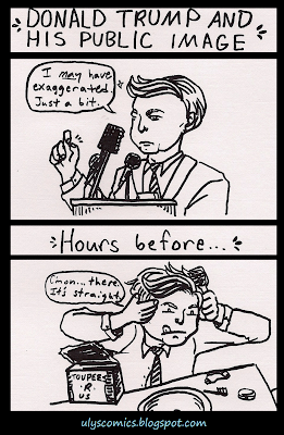 Uly's Comics: Donald Trump and His Public Image