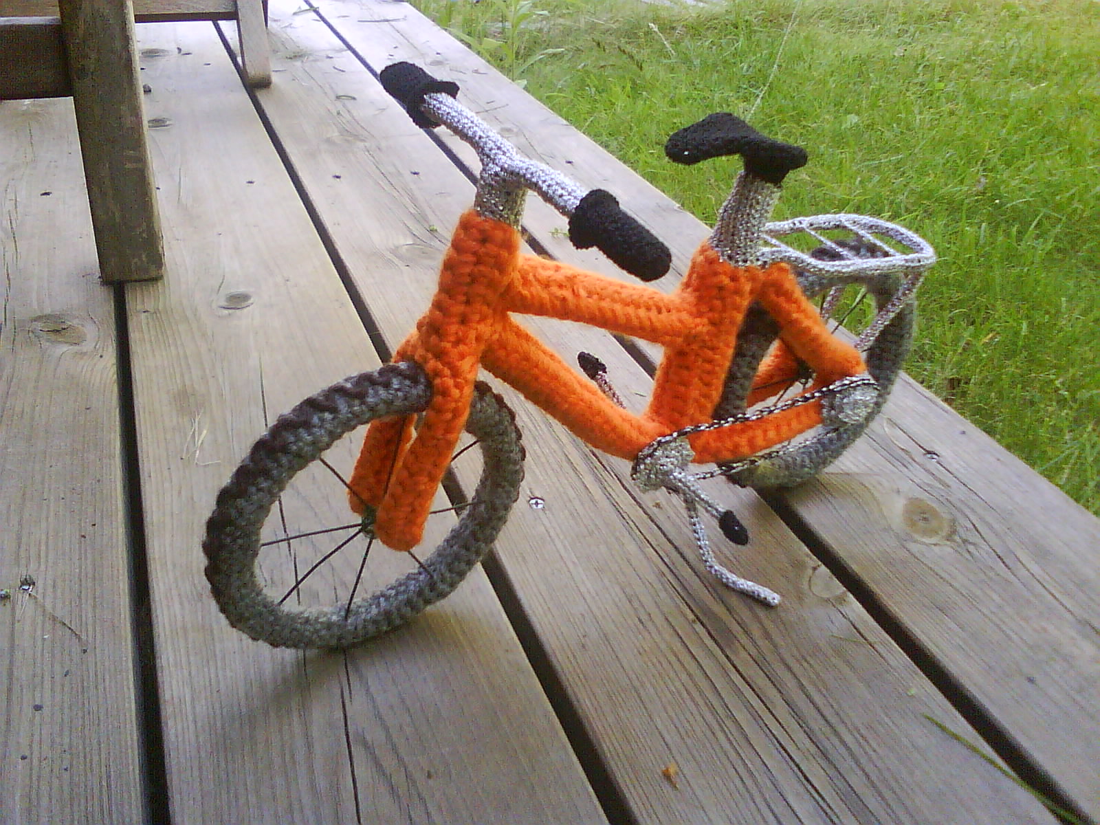 Things I love to make: The art of crocheting a bike