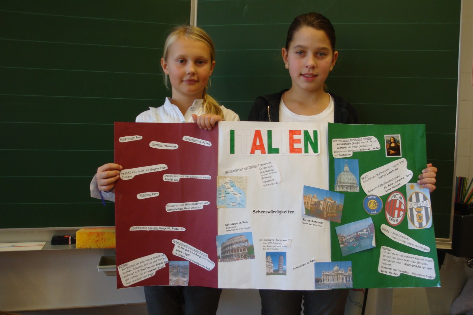 Kunterbuntes Schuljahr 4a: Die coolen Präsentationen Kunterbuntes Schuljahr 4a: Die coolen Präsentationen