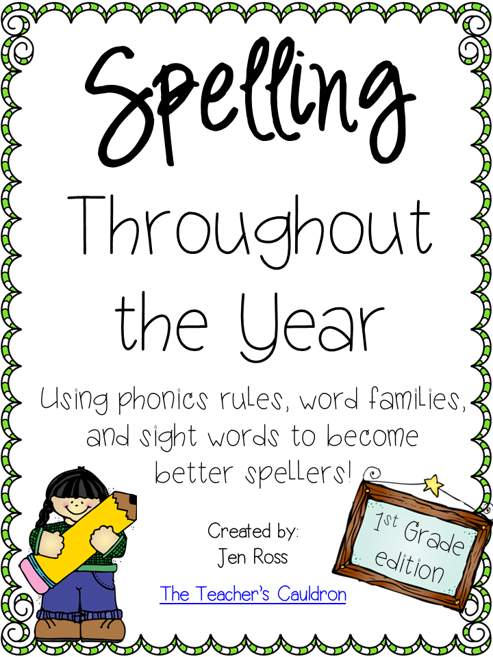 Keeping Spelling Throughout the Year Organized! - Teacher by the Beach