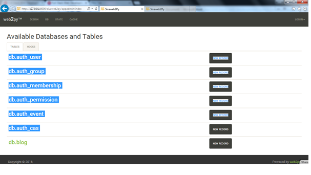 Learn and shine: Role Based Access control using web2py framework