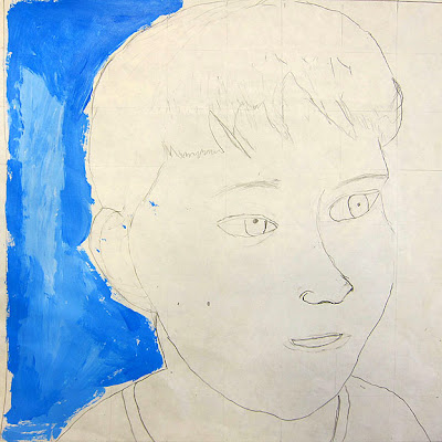 Mr. Bob's Middle & High School Art Room: Monochromatic Self Portraits ...