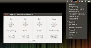 Install Weather Indicator With New Location And Forecast Fixes In Ubuntu ~ Web Upd8: Ubuntu ...