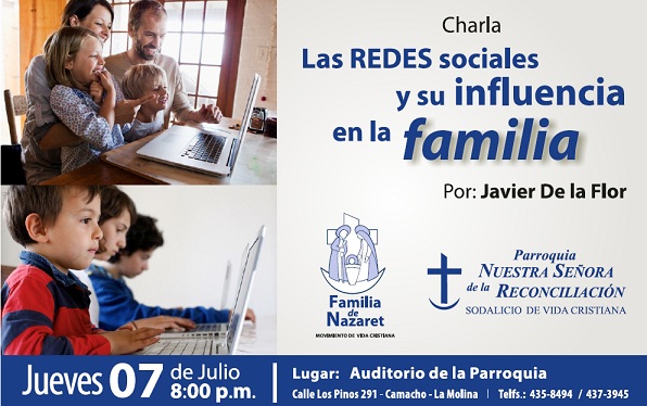 Mural Teológico: Charla: Las Redes Sociales y su influencia en la Familia