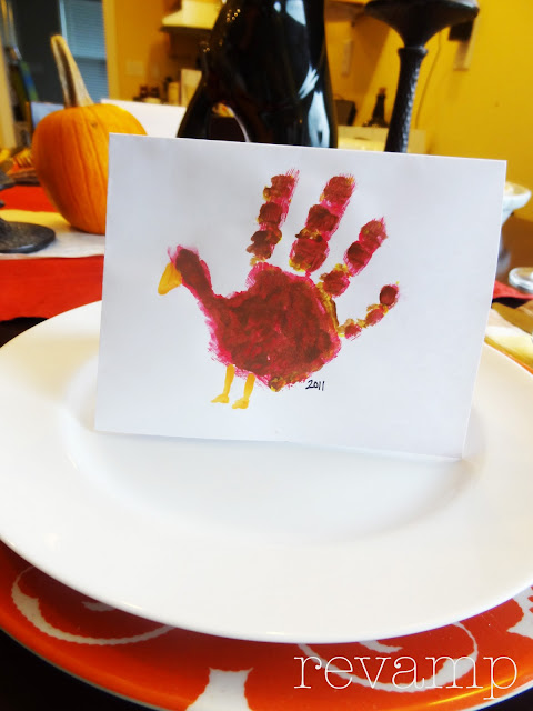 DIY // Handmade Thankful Turkey Cards for Thanksgiving | Revamp Homegoods