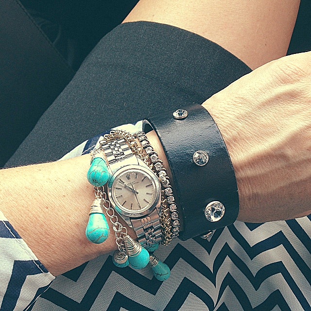 WobiSobi Turquoise Teardrop Bead Bracelet DIY wobisobi-turquoise-teardrop-bead-bracelet-diy