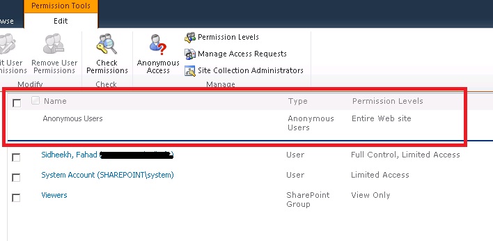 SharePoint PitStop: How to enable Anonymous Access in SharePoint 2010