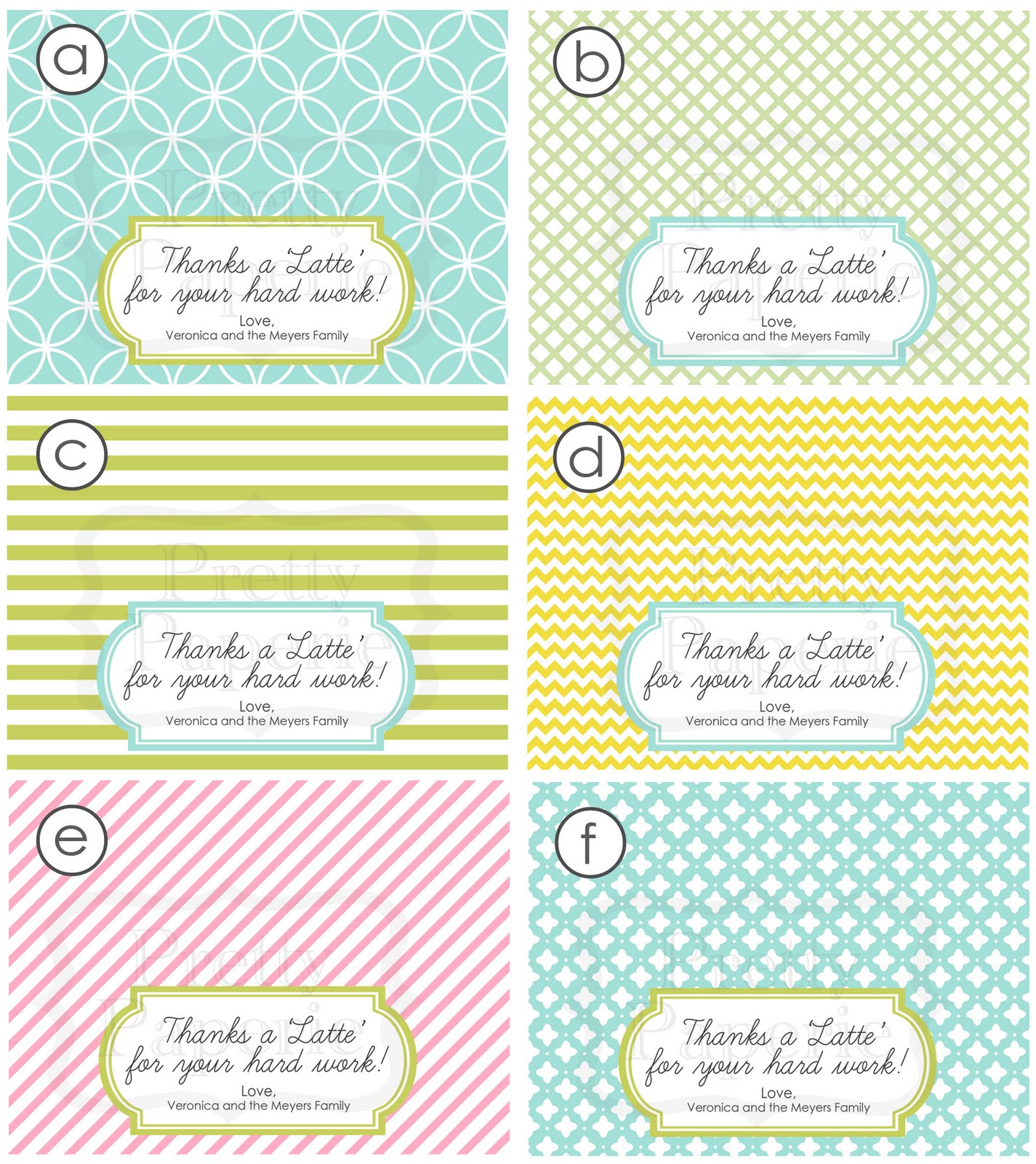 DIY Teacher Gifts-Treat Bag Tag Printables – At Home With Natalie