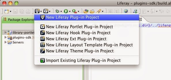 Liferay eclipse IDE to create the basic portlet for LMS (part 1) ~ suna