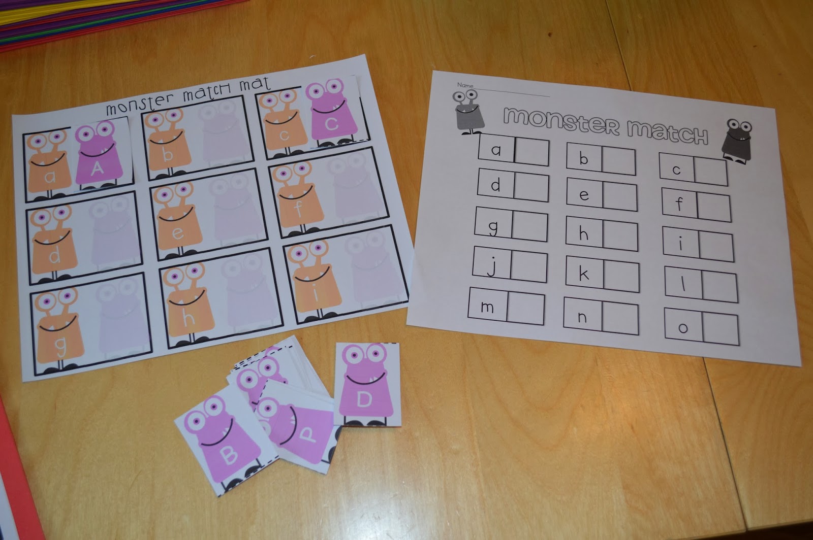 October Centers for Kindergarten (and 1st and 2nd) and a quick giveaway ...
