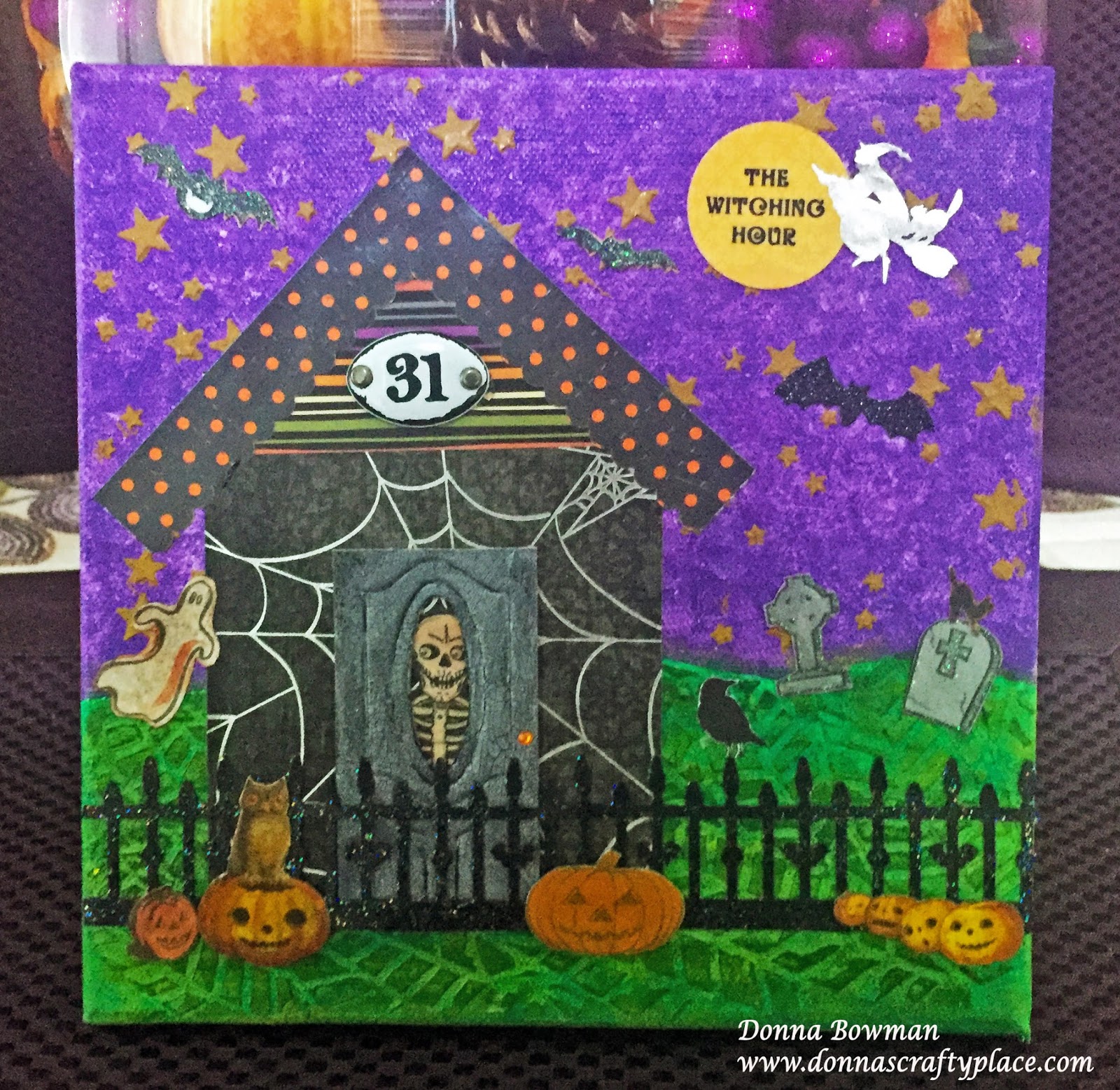 Donna's Crafty Place: 5 for 5 Halloween: Haunted House
