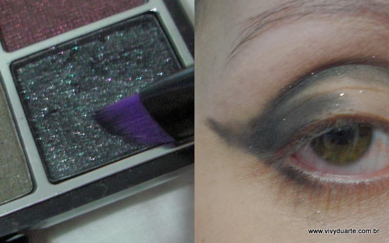 Vivy Duarte: Tutorial: Preto, Prata e Roxinho