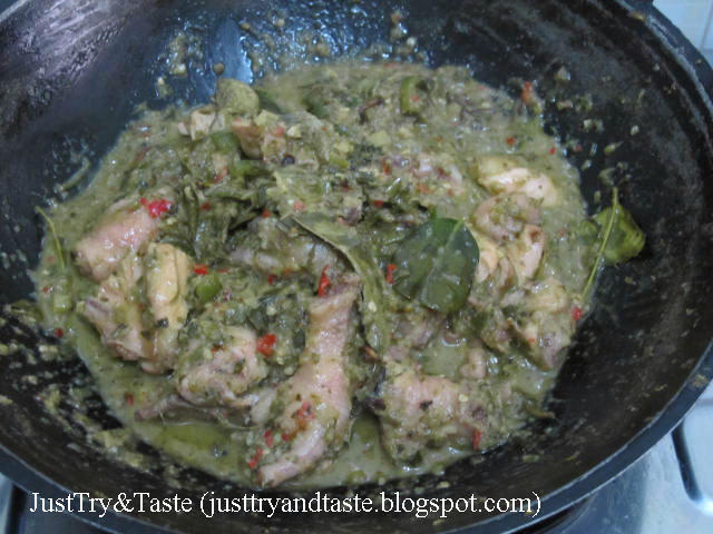 Resep Kari Ayam Hijau Ala Thai (Green Chicken Curry) | Just Try & Taste