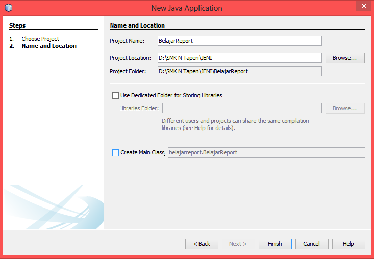 Seputar Kita: CRUD - Java- Netbeans